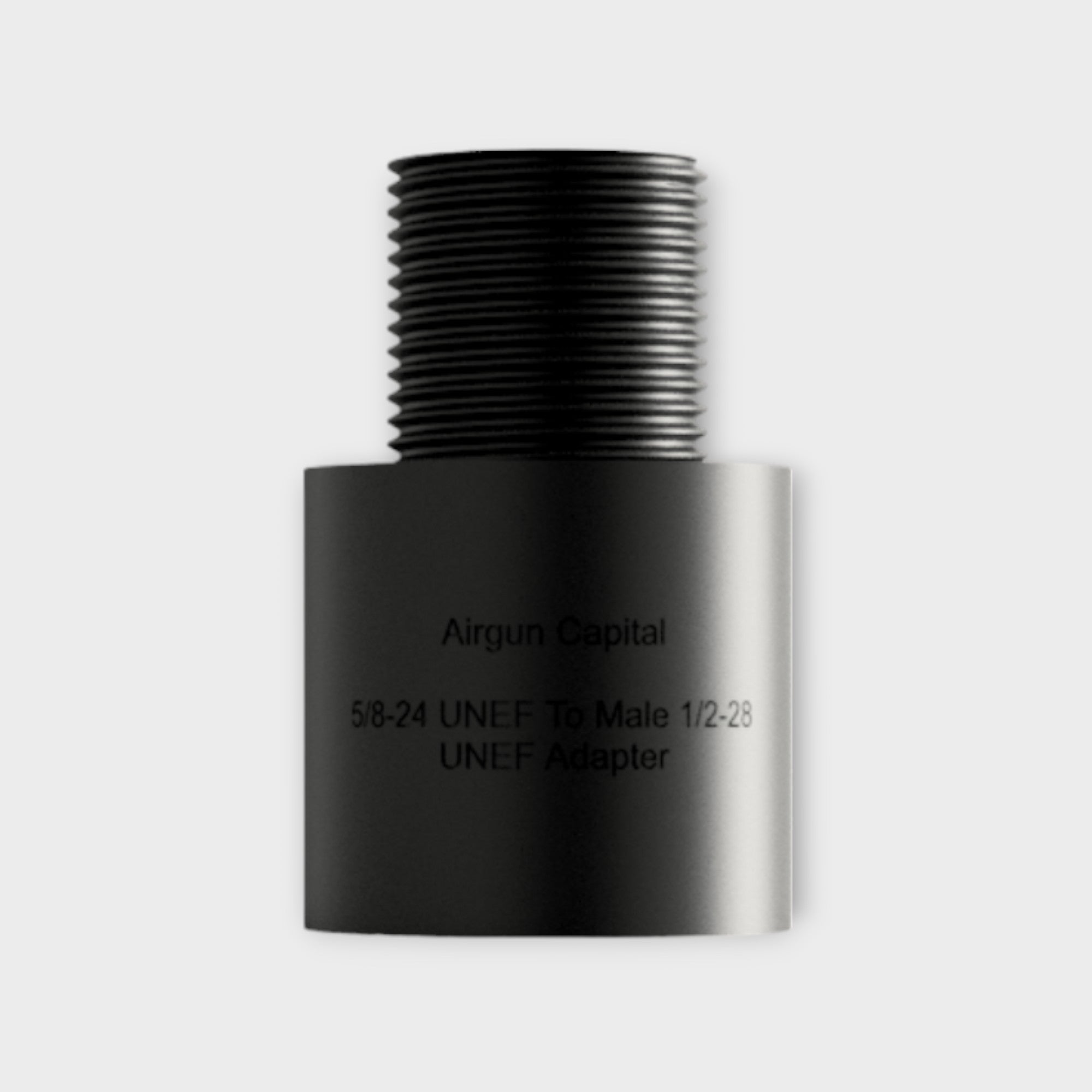 5/8-24 UNEF To Male 1/2-28 UNEF Threaded Adapter – Airgun Capital