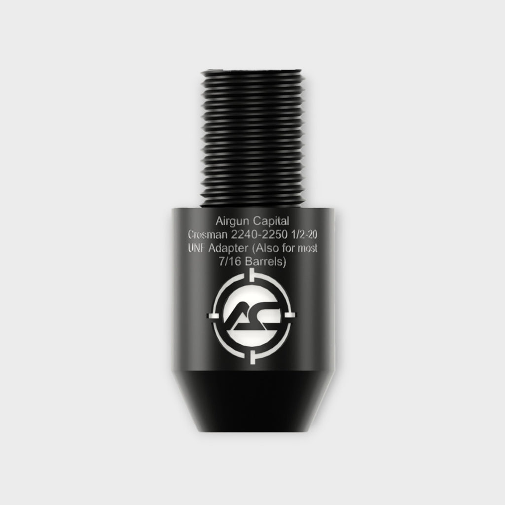Crosman 1/2-20 Adapter for 7/16 Barrels | Custom Airgun Adapter for ...
